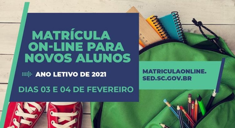 Matrículas Online sed.sc.gov.br - Como Acessar